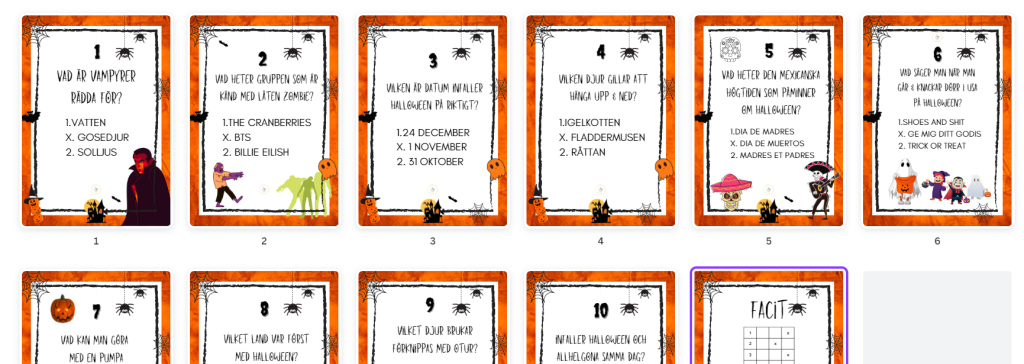 Tipspromenad Halloween - Annso Alanen